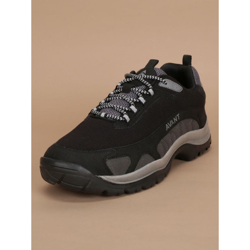 Buy AVANT Men Atlas Walker Outdoor Trekking Shoes - Black & Grey Online
