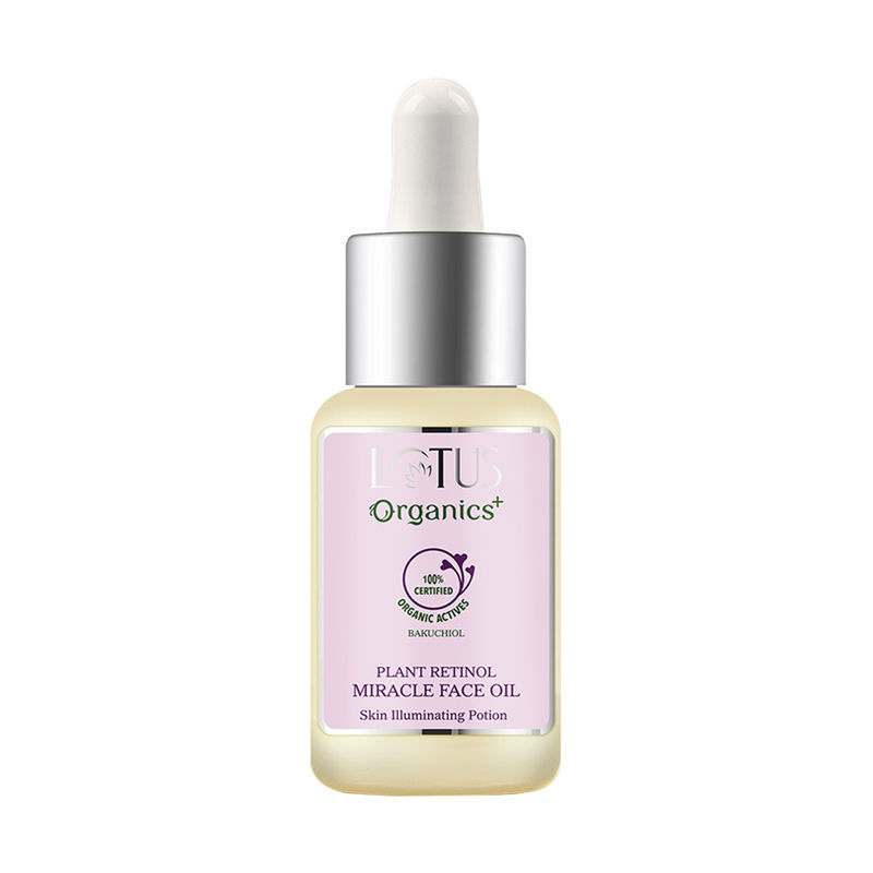 Buy Lotus Organics+ Bakuchiol Plant Retinol Miracle Facial Oil Online