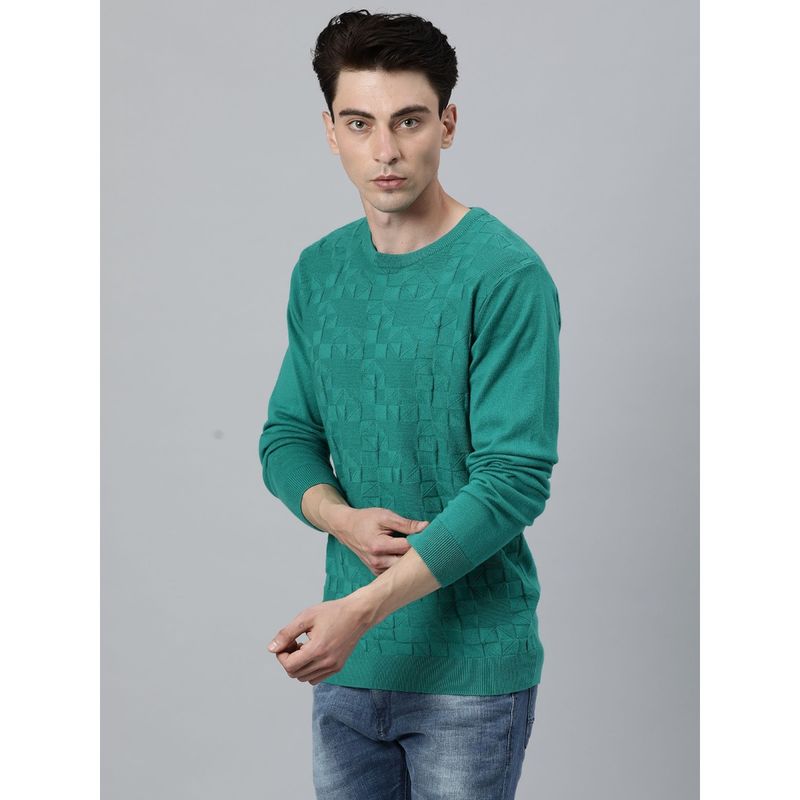 Buy Rare Rabbit Green Solid Sweaters Online