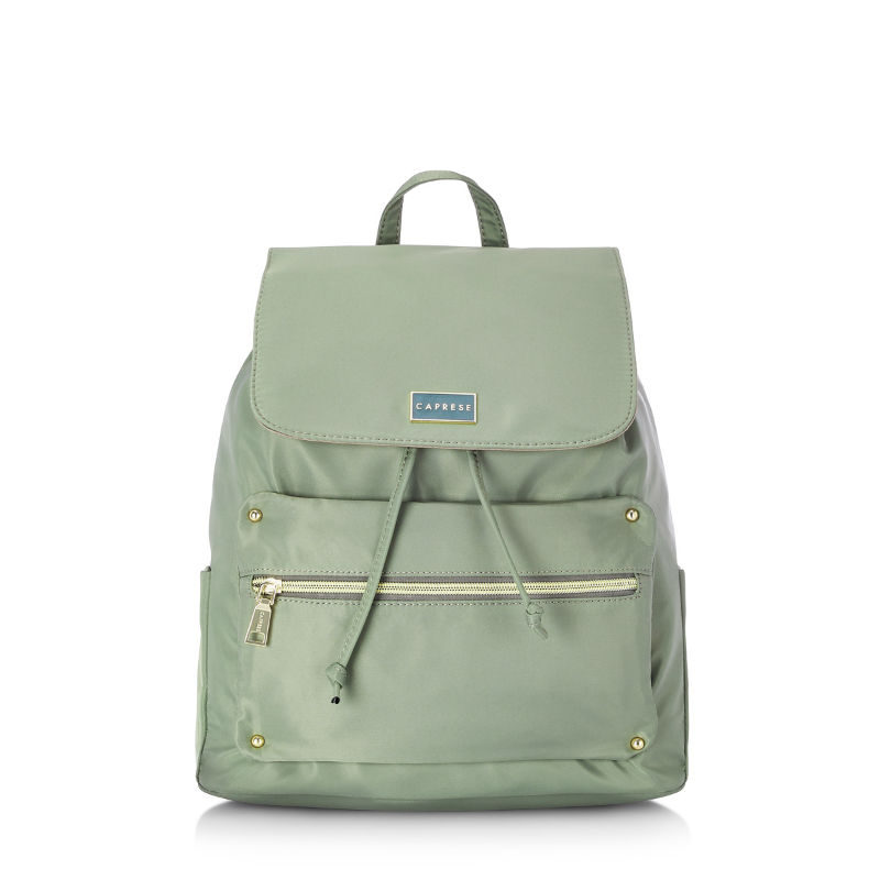 Buy Caprese Kelly Medium Military Green Backpack Online