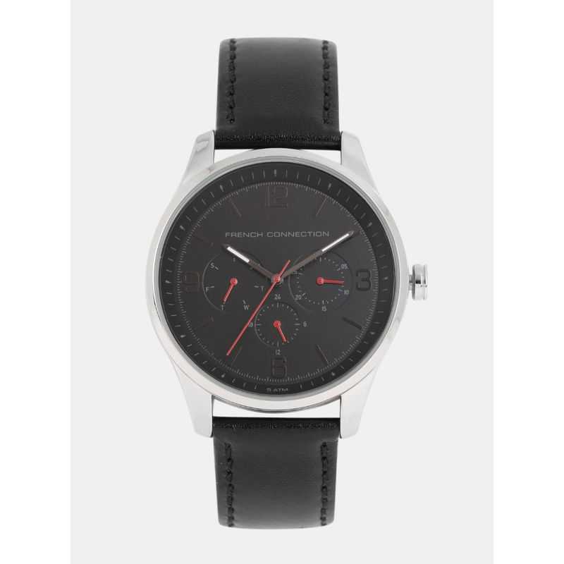Buy French Connection Men Black Analogue Watch - FC1307B Online