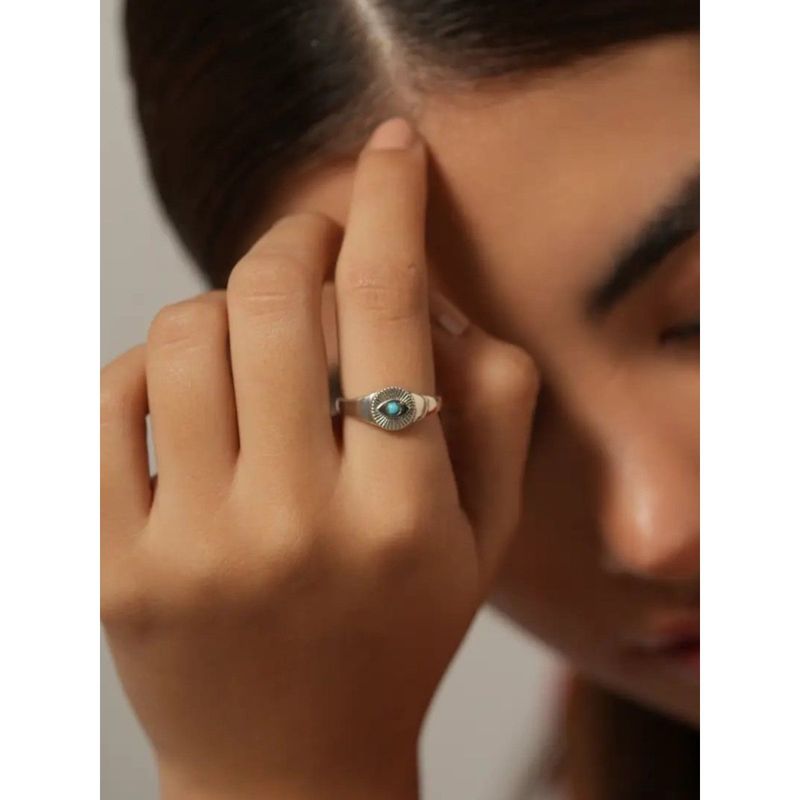 turkish evil eye ring