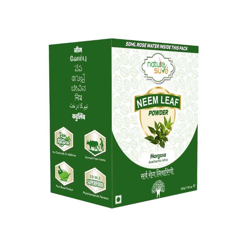 Buy Nature Sure Neem Leaf Powder With Rose Water Online