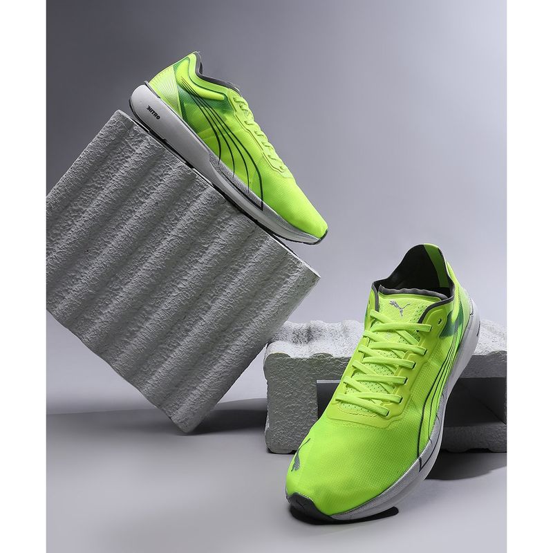 Buy Puma Liberate Nitro Mens Yellow Running Shoes Online