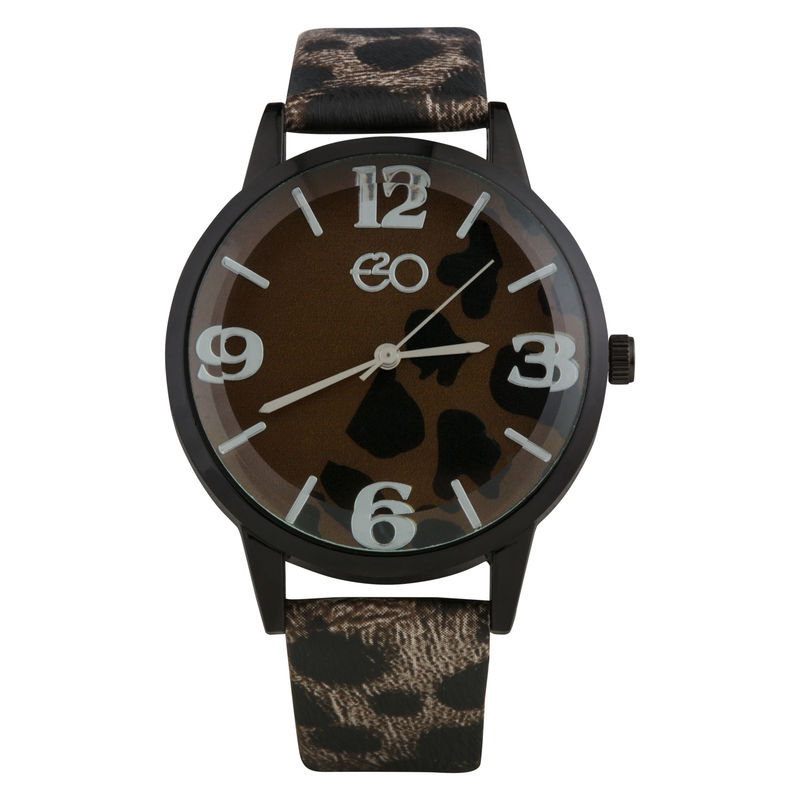 E2O Fancy Leopard Print Analouge Women's Watch: Buy E2O Fancy Leopard Print Analouge Women's ...