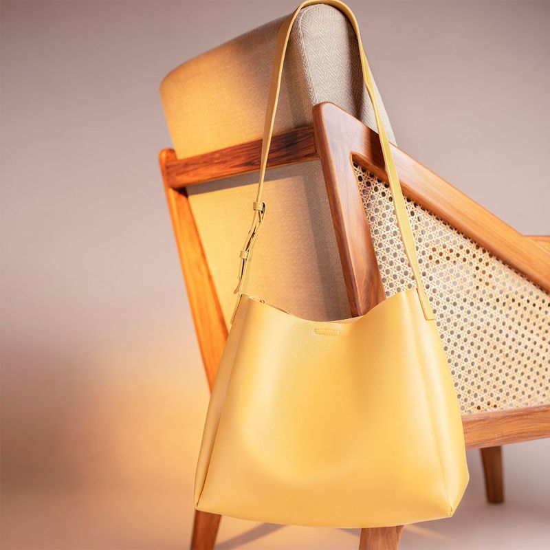 Buy Twenty Dresses By Nykaa Fashion Mustard Hanging Around Bag Online