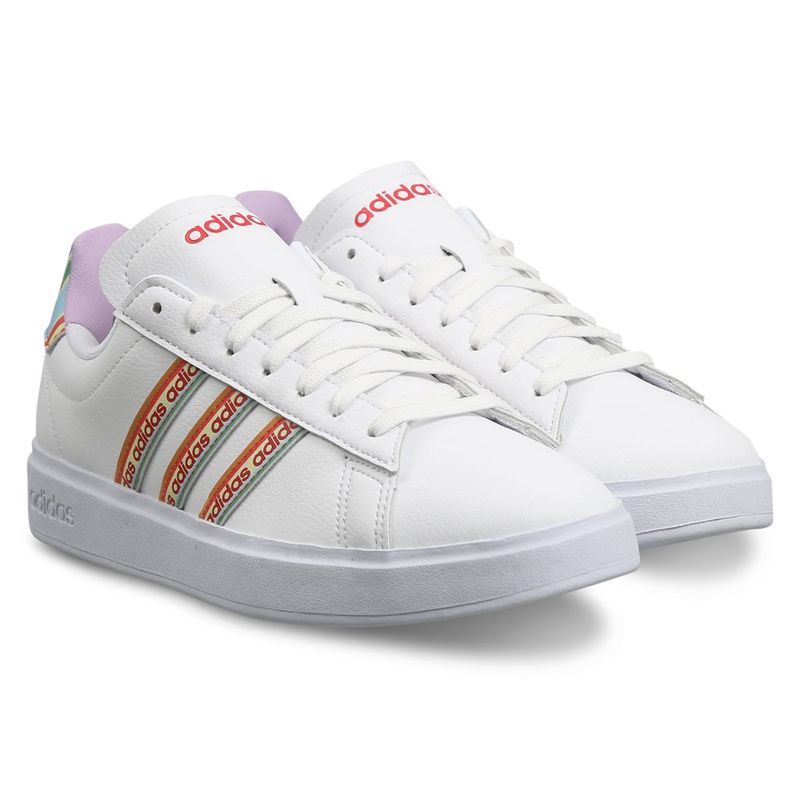 adidas Grand Court 2.0 White Tennis Shoes: Buy adidas Grand Court 2.0 ...