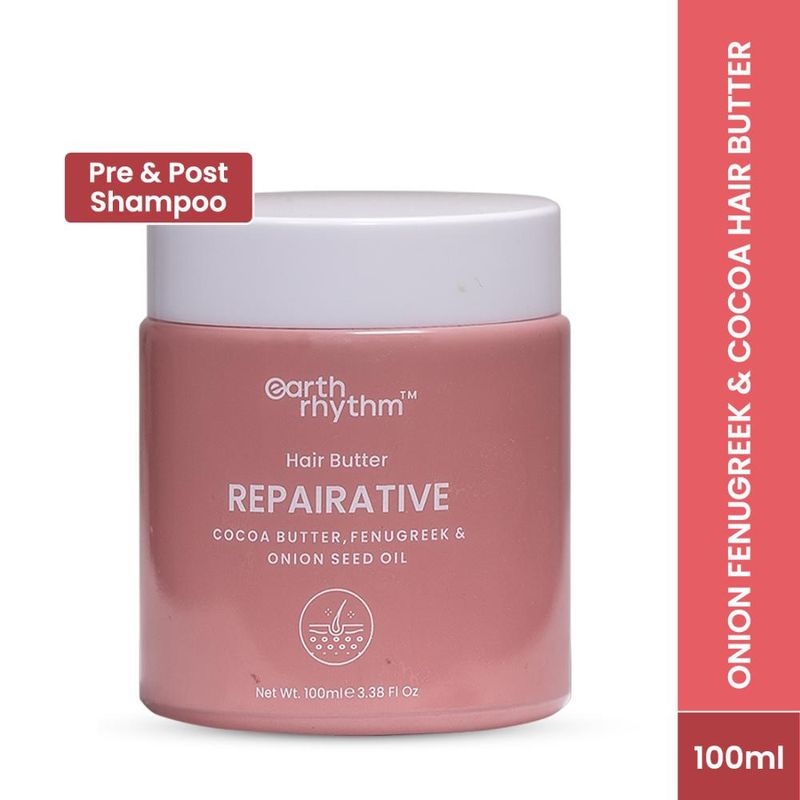 Buy Earth Rhythm Repairative Hair Butter, Strengthens Roots, Regrowth ...