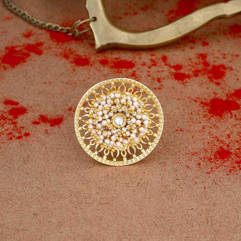 Buy Voylla Veerangana Heavily Embellished wholesale Ring