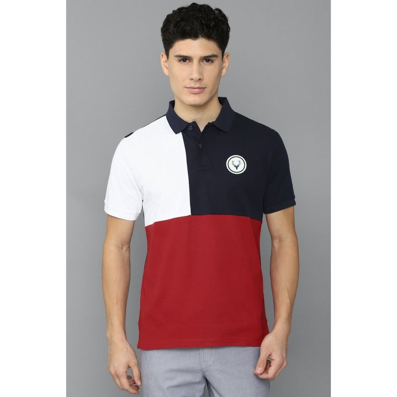 Buy Allen Solly Multicoloured Polo T-shirts Online