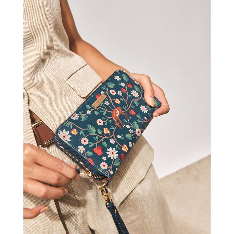 Buy Chumbak The Jaipur Money Wallet - Navy Blue Online