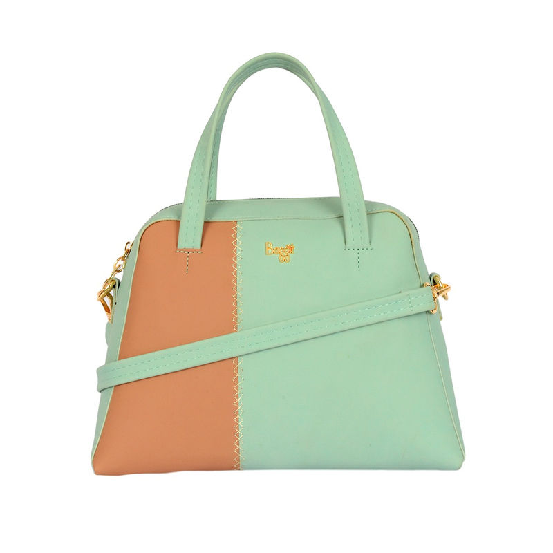 Buy Baggit Compress Small Blue Hand-Held Bag Online