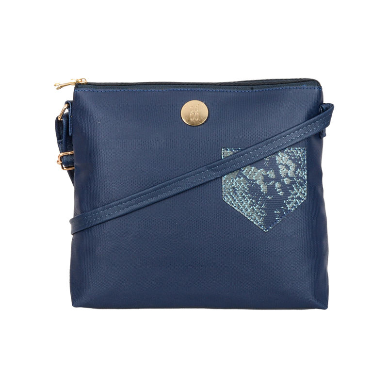 Buy Baggit Womens Sling Bag Blue Online