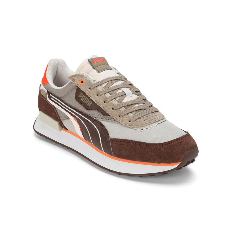 Buy Puma Future Rider Displaced Unisex Brown Sneakers Online