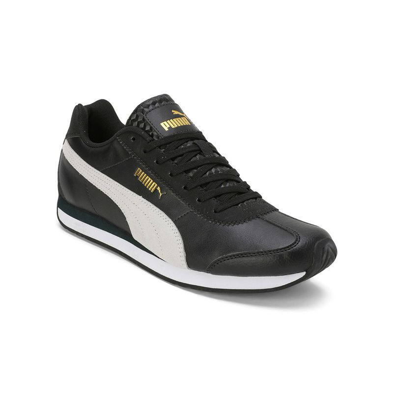 Buy Puma Turin 3 Golazo Unisex Black Sneakers Online