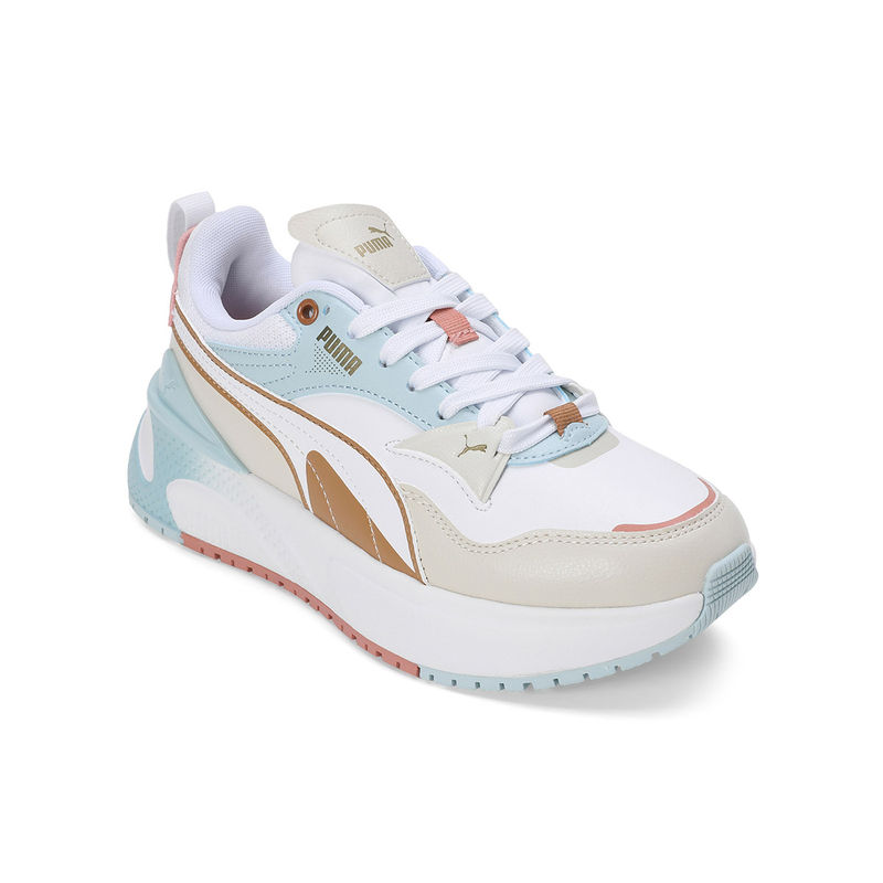 Buy Puma R78 Disrupt Women's White & Blue Sneakers Online