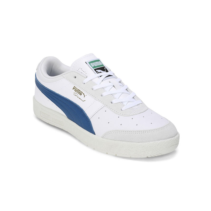 Buy Puma Seoul Unisex White & Blue Sneakers Online