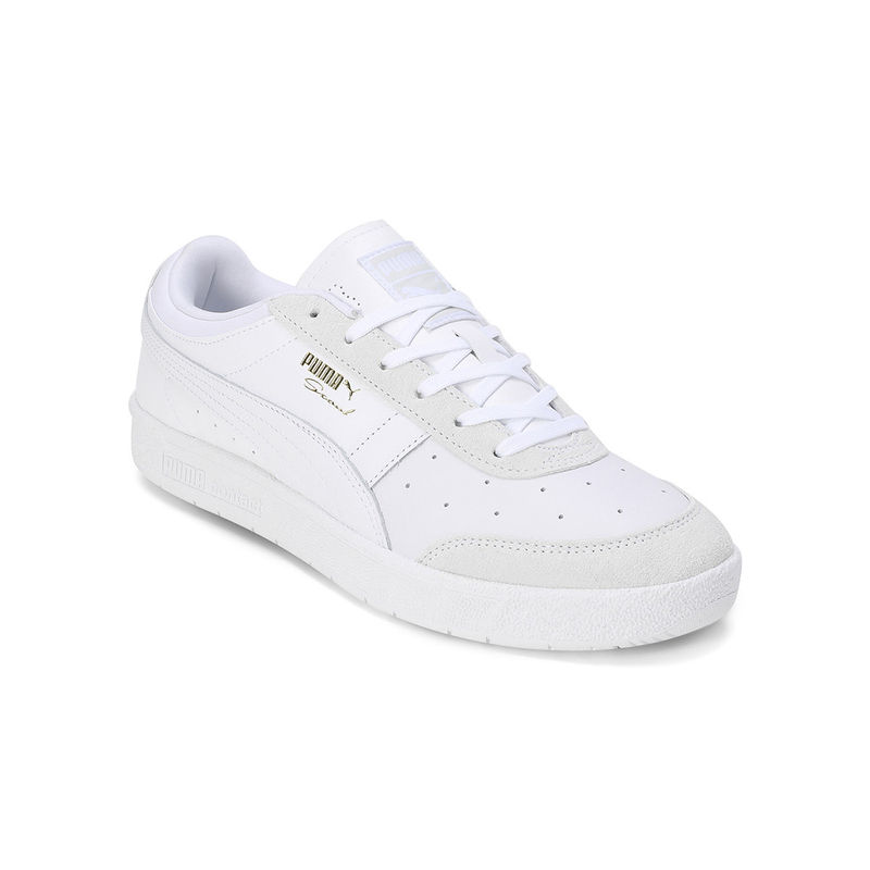 Buy Puma Seoul Unisex White & Grey Sneakers Online