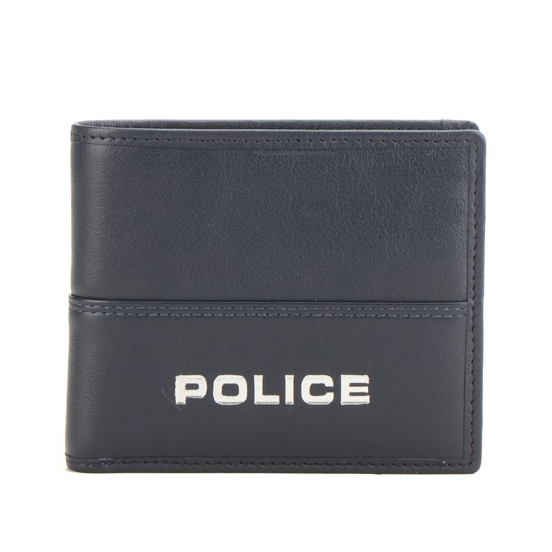 Buy Police Nate Slim Wallet - Navy Online