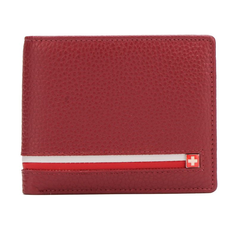 Buy Swiss Military Belfort Bi-Fold Coin Wallet - Cherry Online