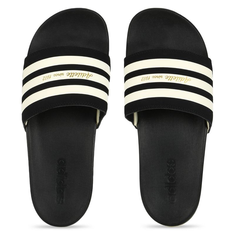 Buy adidas Adilette Comfort Black Swimming Slide Online