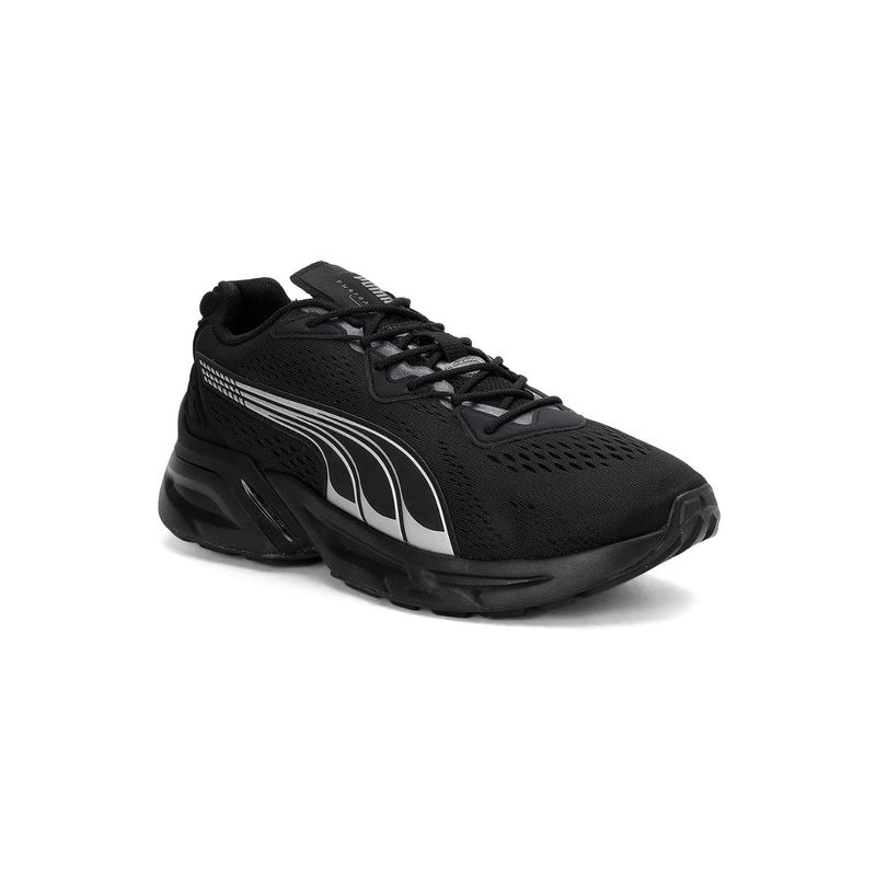 Buy Puma Pwrframe Aerogram Eng. Mesh Unisex Black Sneakers Online