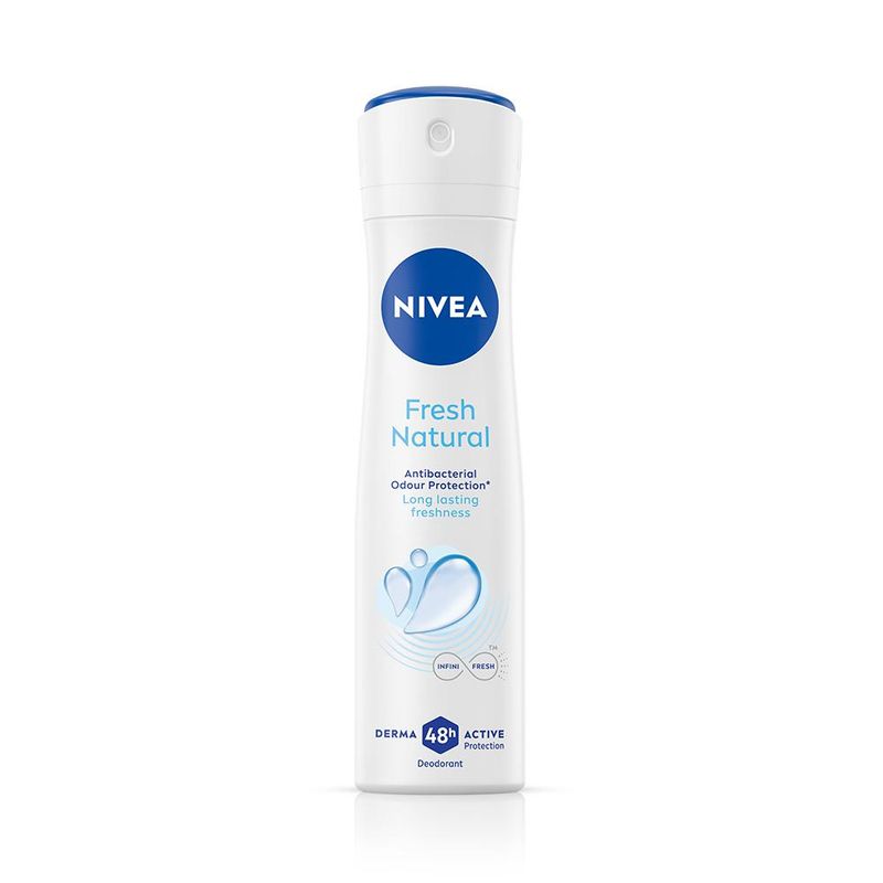 Buy NIVEA Women Deodorant, Fresh Natural, Long Lasting Freshness & 48h ...