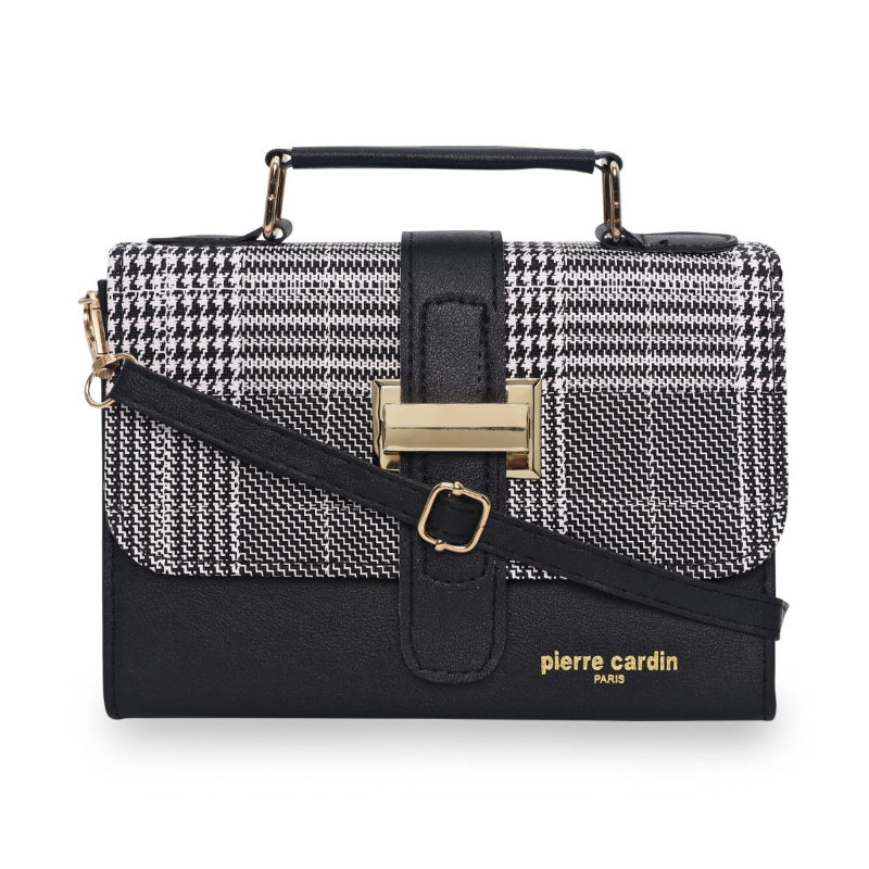 Buy Pierre Cardin Bags Black Sling bag for women Online
