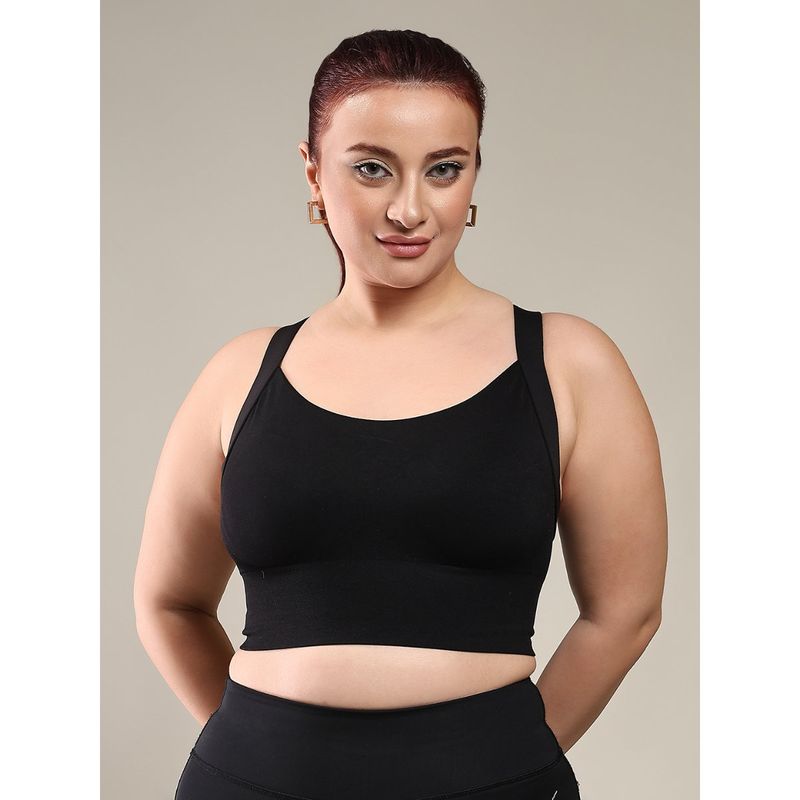 Buy BRACHY Black Women Full Coverage Sports Bra. Online