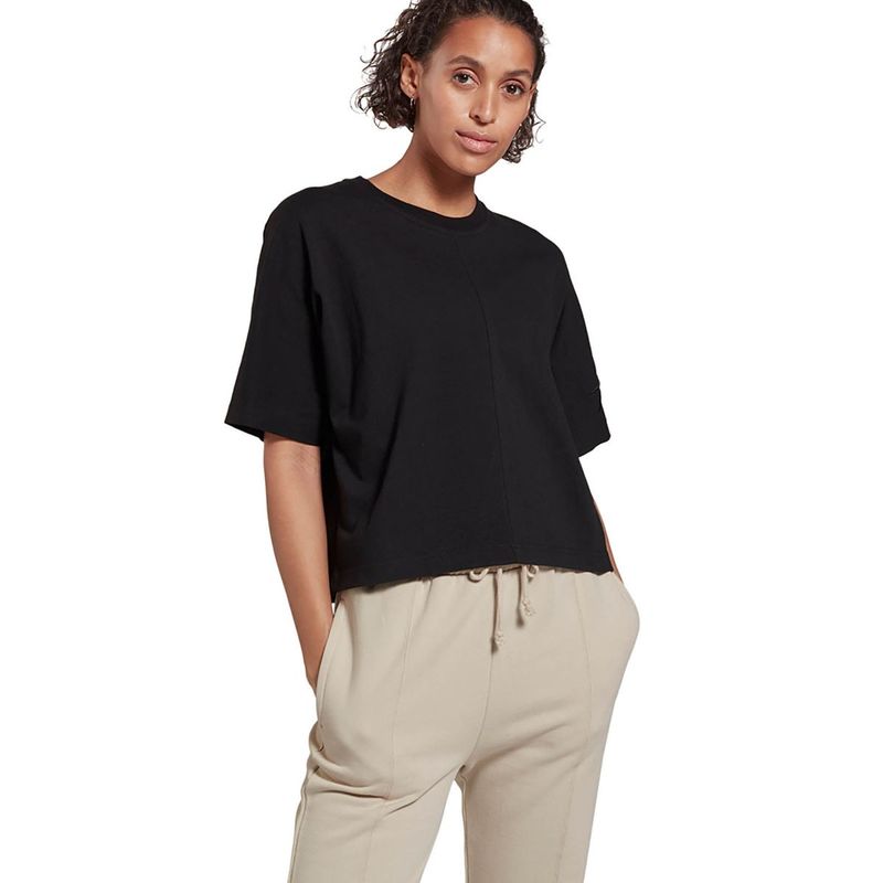 Buy Reebok Sh Solid Tee - Black Online
