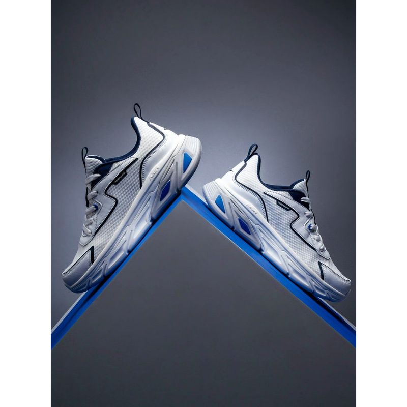 Buy Red Tape Men Textured White Walking Shoes Online