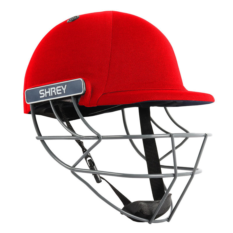 Buy Shrey Performance Steel-Red Cricket Helmet Online