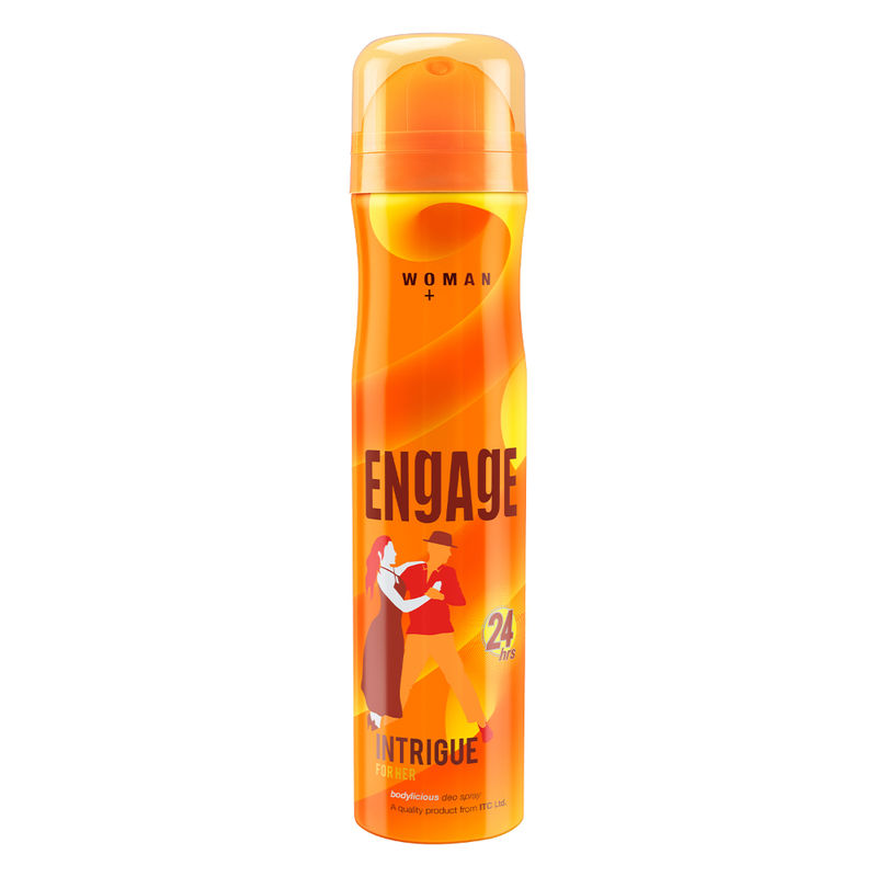 Buy Engage Intrigue Deodorant for Women, Sweet & Sophisticated, Skin ...