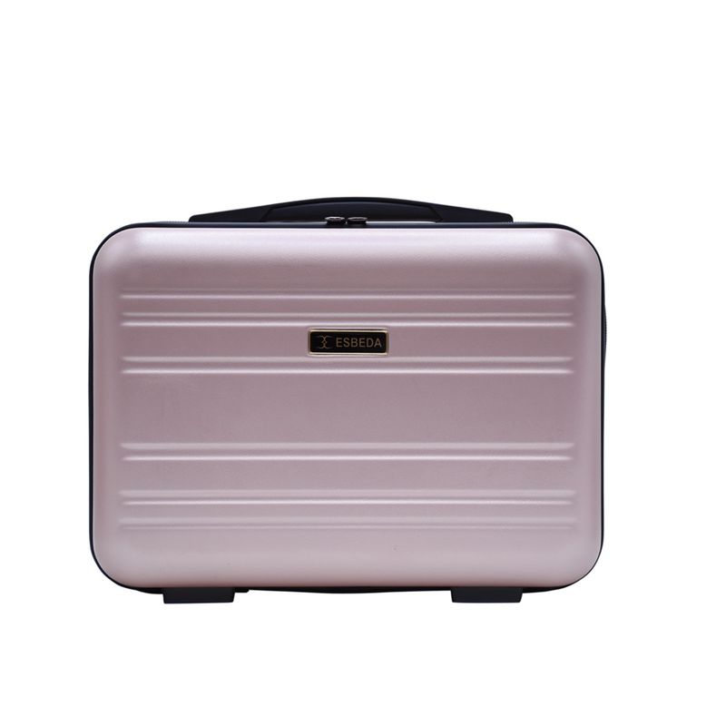 Buy ESBEDA Pink Color Light Weight Vanity Case For Women-M Online