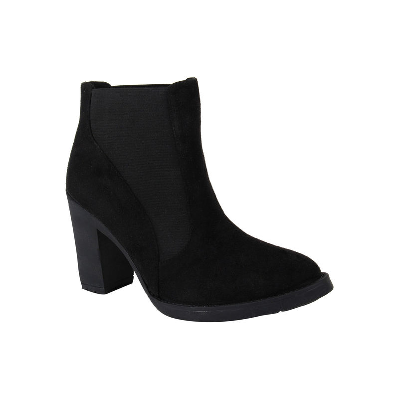 Buy CATWALK Black Solid Boots Online