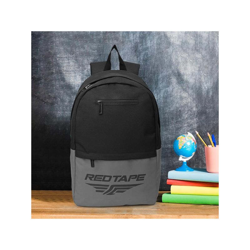 Buy Red Tape Black Polyester 21.5L Laptop Backpack Online