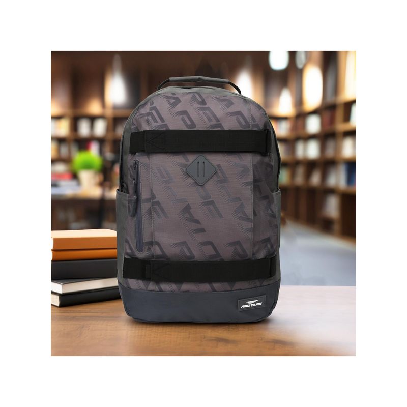 Buy Red Tape Grey Polyester 26L Laptop Backpack Online