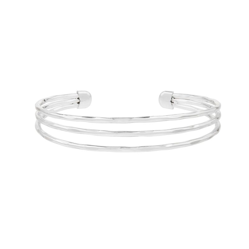 Buy Accessorize London Beaten Triple Cuff Online