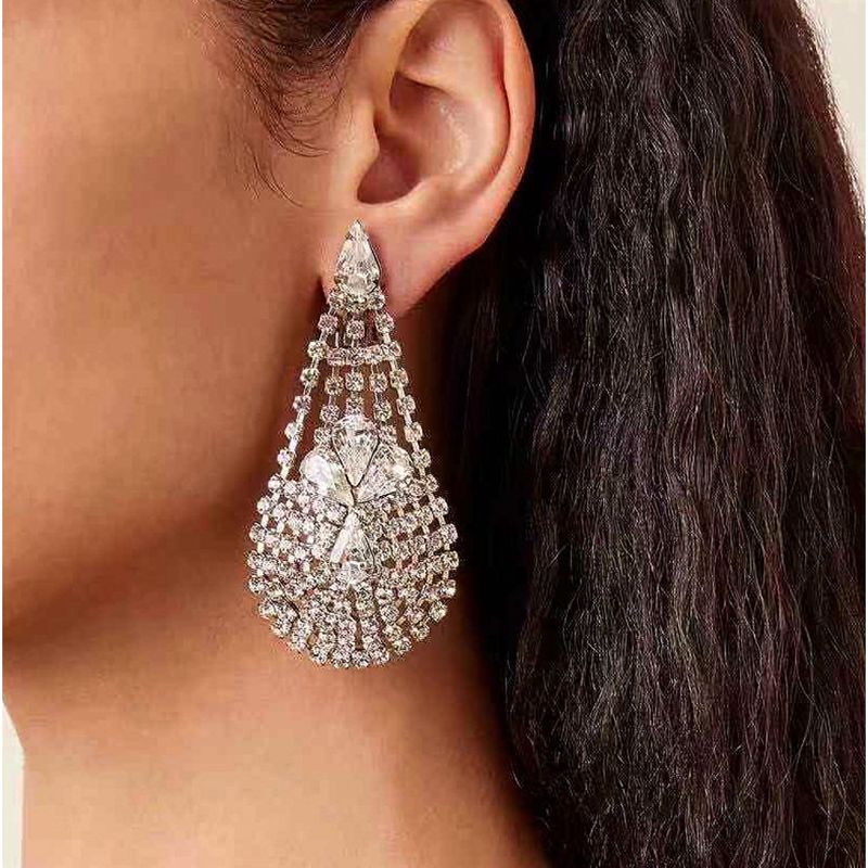 Buy Joker & Witch Glitzed Silver Blingy Earrings For Women Online