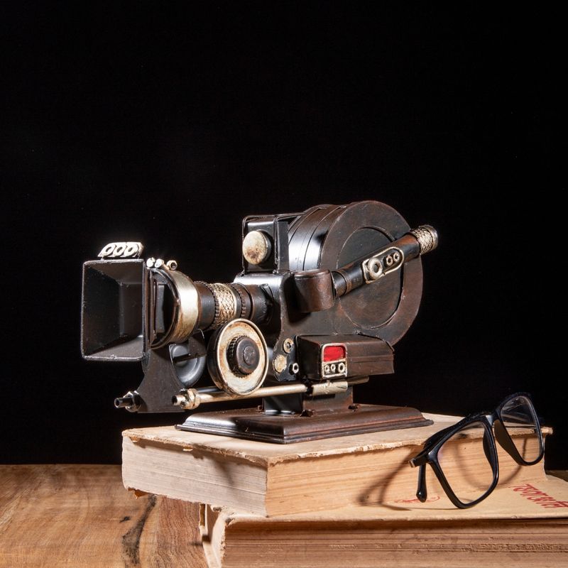Buy Gibox 1886 Retro Cinema Projector Model Home Decor Luxurious Item ...