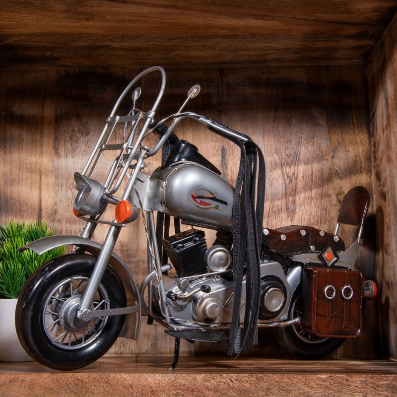 Buy Gibox Wanderer Retro Motorcycle Home Decor Luxurious Item Online