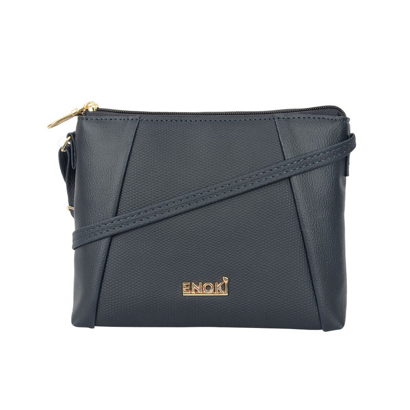 Buy Enoki Women Sling Bag Navy Blue (S) Online
