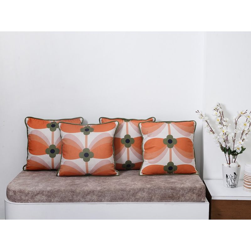 Buy SAY Multi-Color Floral Cushion Cover Online