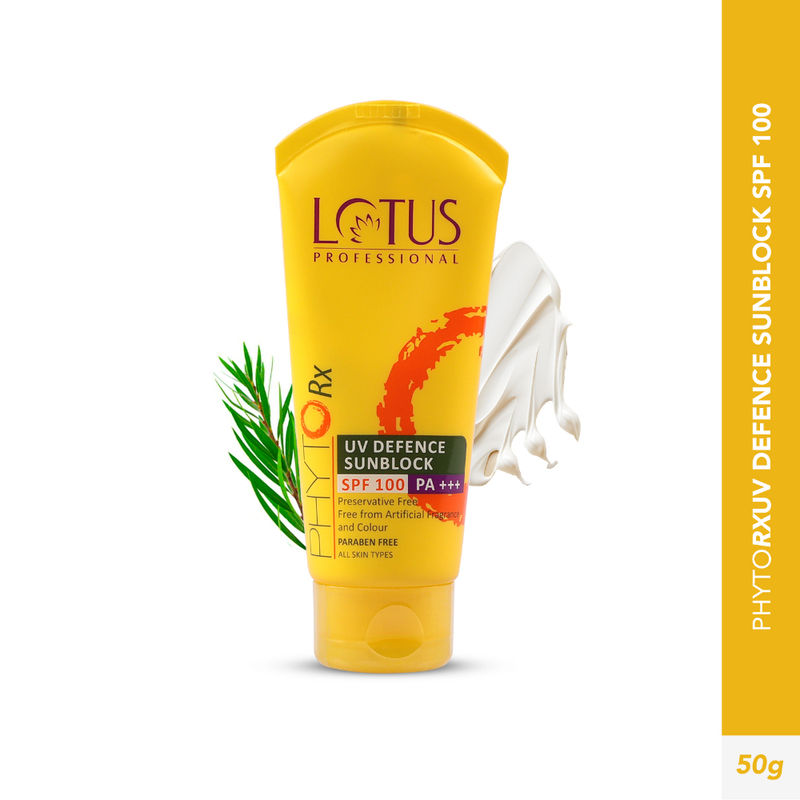 Buy Lotus Professional PhytoRx UV Defence Sunblock SPF 100 PA+++ Online