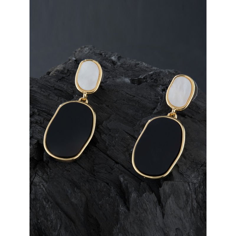 E2O Urban Multi-Color Oval Shaped Drop Earring: Buy E2O Urban Multi-Color Oval Shaped Drop ...