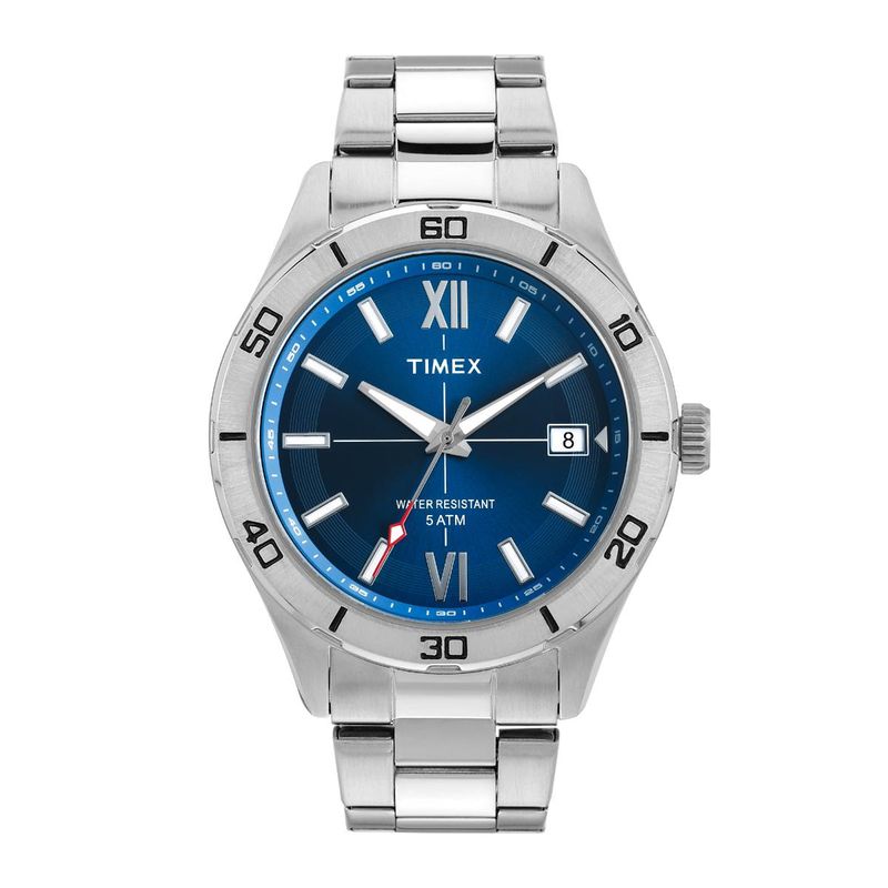 Buy Timex Blue Round Dial Analog Men's Watch - TWEG295SMU05 (Medium) Online
