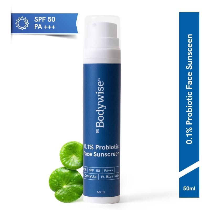 Buy Be Bodywise 0.1% Probiotic Face Sunscreen SPF 50 PA +++ Online