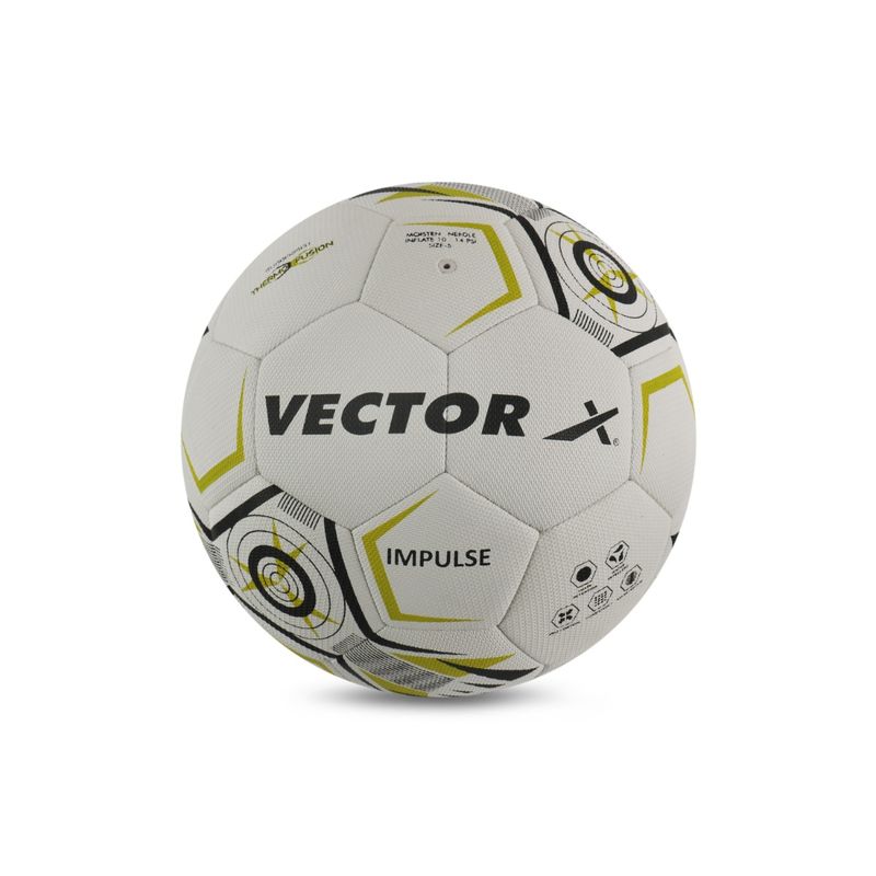 Buy Vector X Impulse Soccer Ball Thermo Fusion Rubber Football Embossed ...
