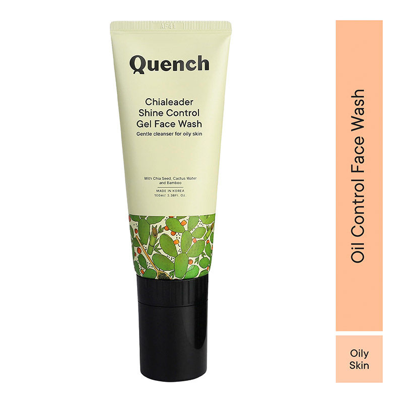Buy Quench Salicylic Acid & Chia Seeds Face Wash For Oily Skin Online
