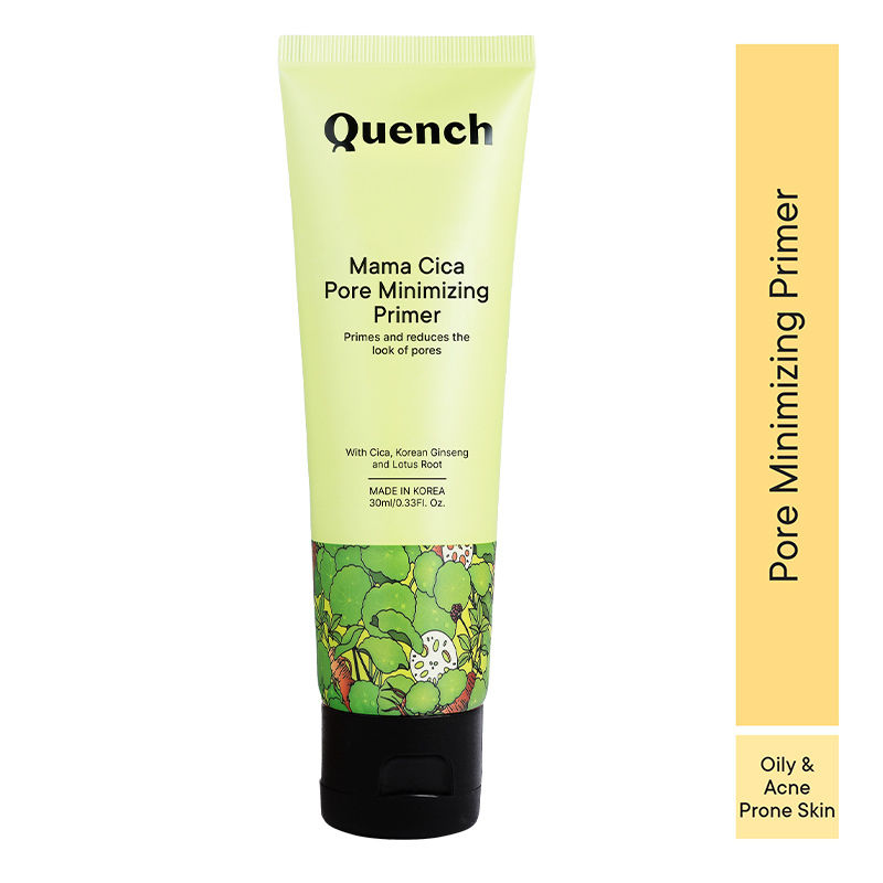 Quench Pore Minimizing Primer With Cica, Controls Oil & Prolongs Makeup ...
